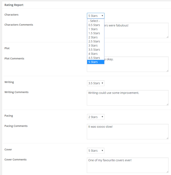Rating Report Plugin - Nose Graze Shop